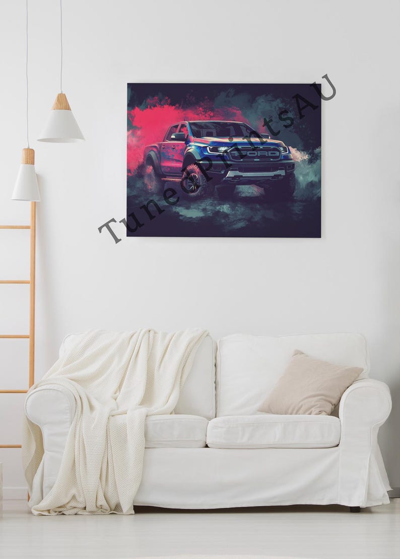 Ford Ranger Raptor Digital Print Downloadable Poster Wall Art Home ...