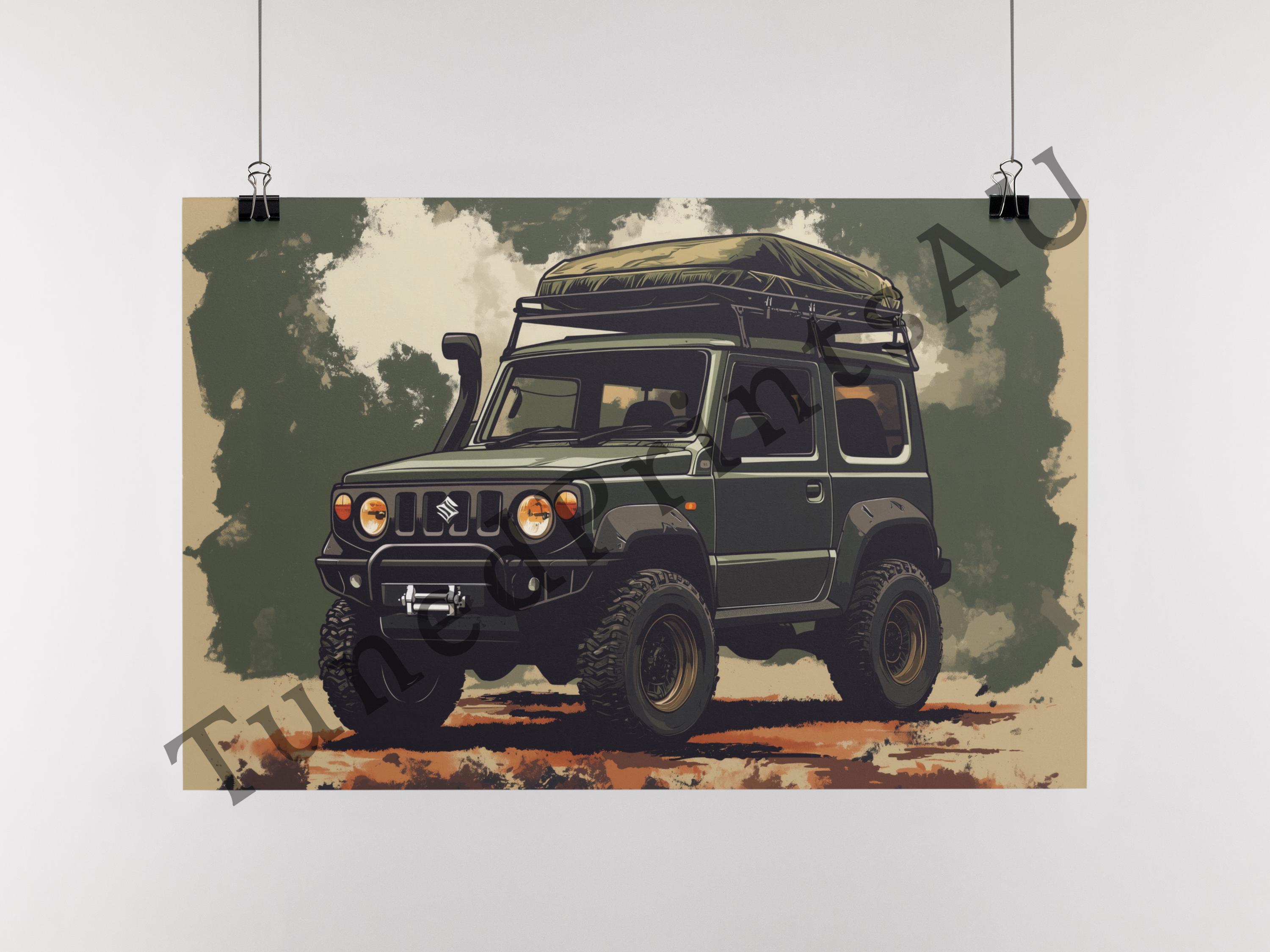 Suzuki Jimny Digital Print Downloadable Poster Wall Art Home Decor Gift ...