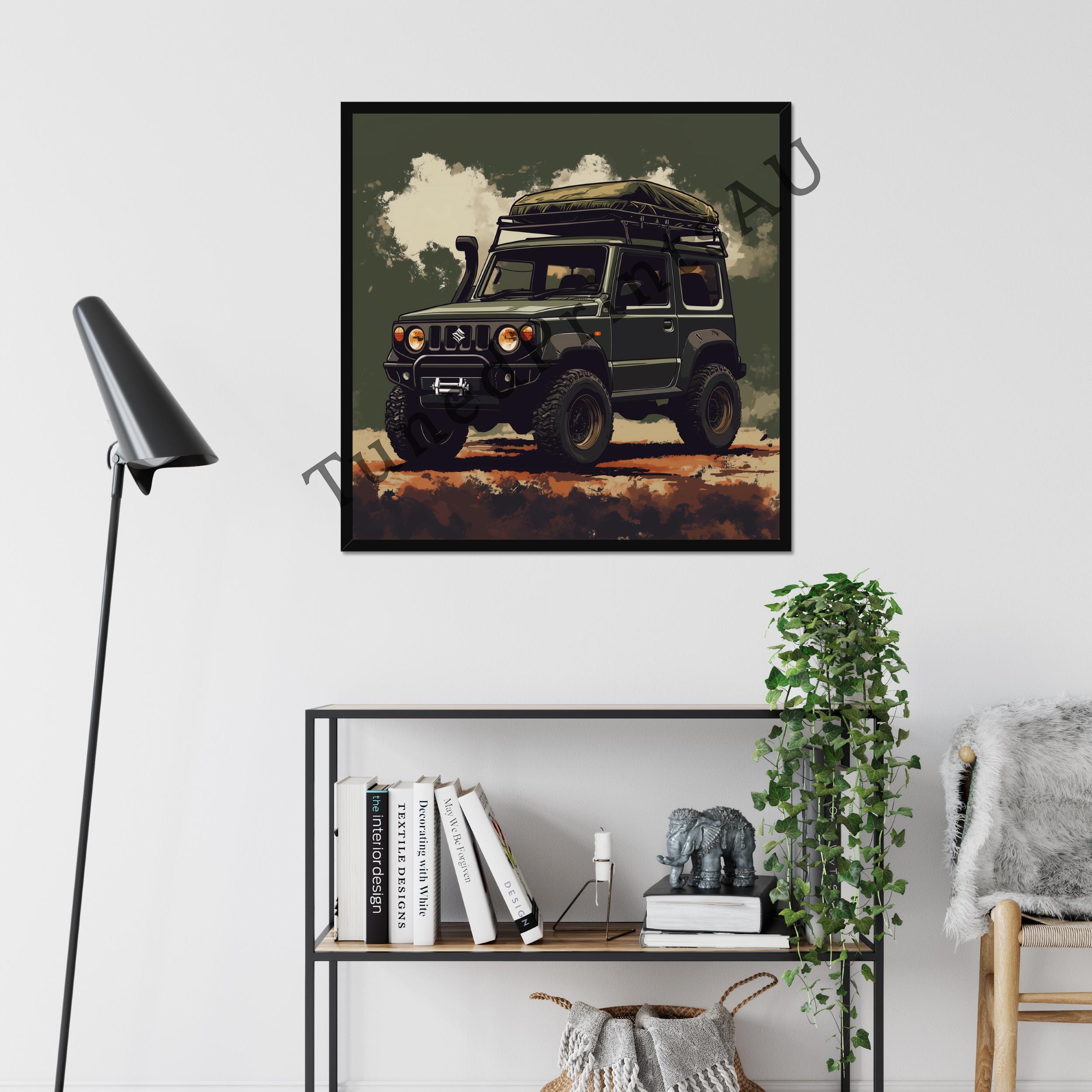 Suzuki Jimny Digital Print Downloadable Poster Wall Art Home Decor Gift ...