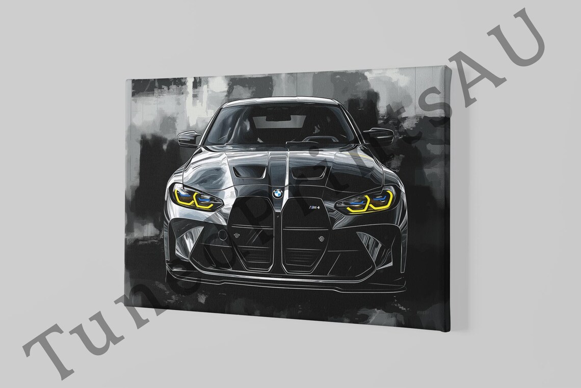 BMW G80 M4 Competition Digital Print Downloadable Poster Wall Art Home ...