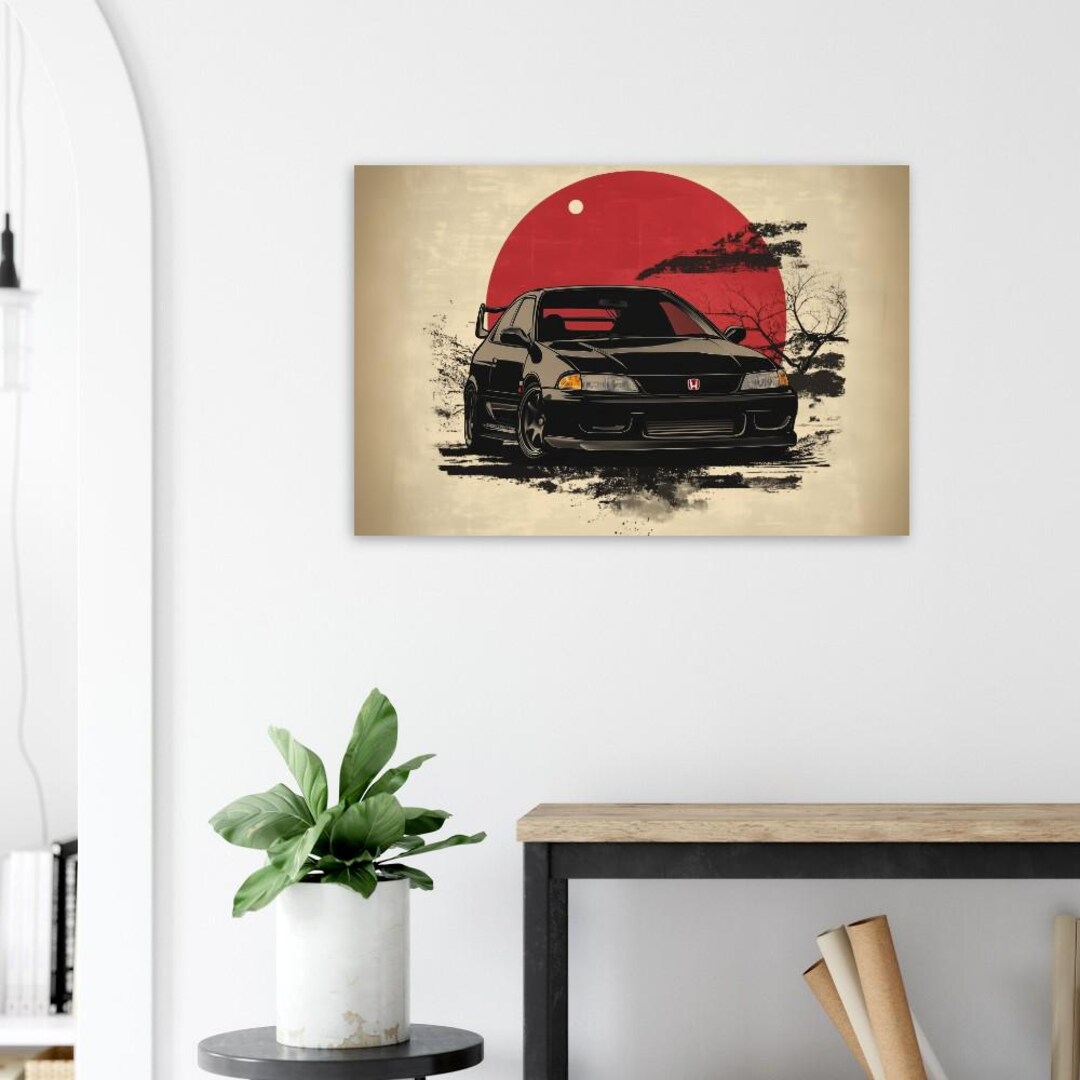 Car Art Poster Wall Dorm Room Art Home Decor Gift Idea Car Lovers Gift ...