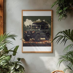 Suzuki Jimny Digital Print Downloadable Poster Wall Art Home Decor Gift ...