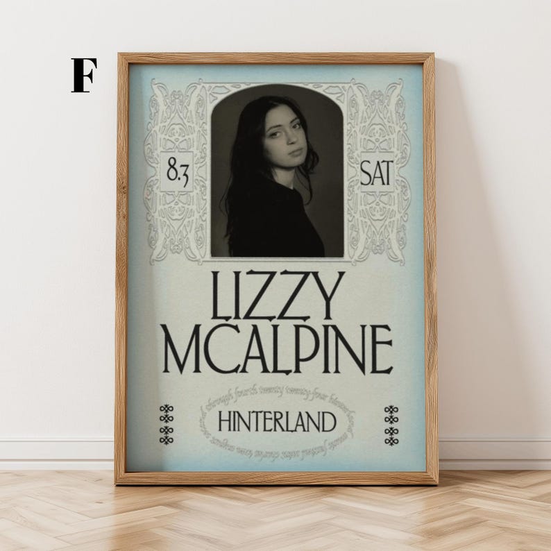 Lizzy Mcalpine Poster Collection, Vintage Music Posters, Lizzy Mcalpine ...