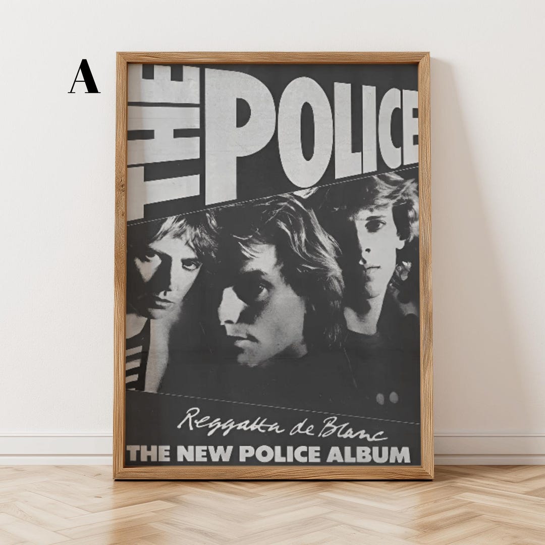 The Police Poster Collection, Vintage Music Posters, the Police Gift ...