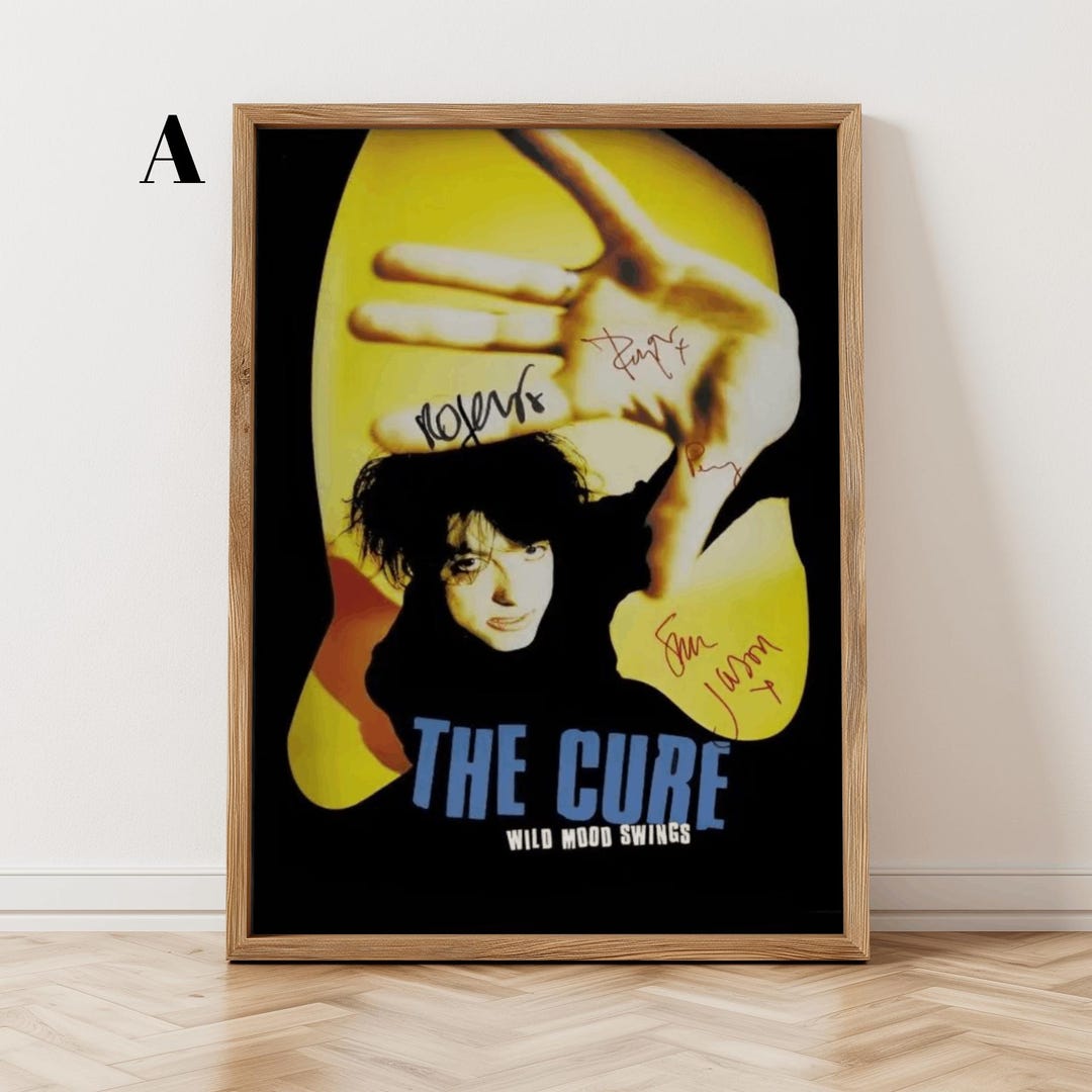 The Cure Poster Collection, Vintage Music Posters, the Cure Gift for ...