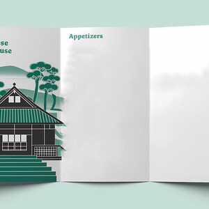 Custom 2-page Menu Design – Professional Menu Templates for Restaurants ...