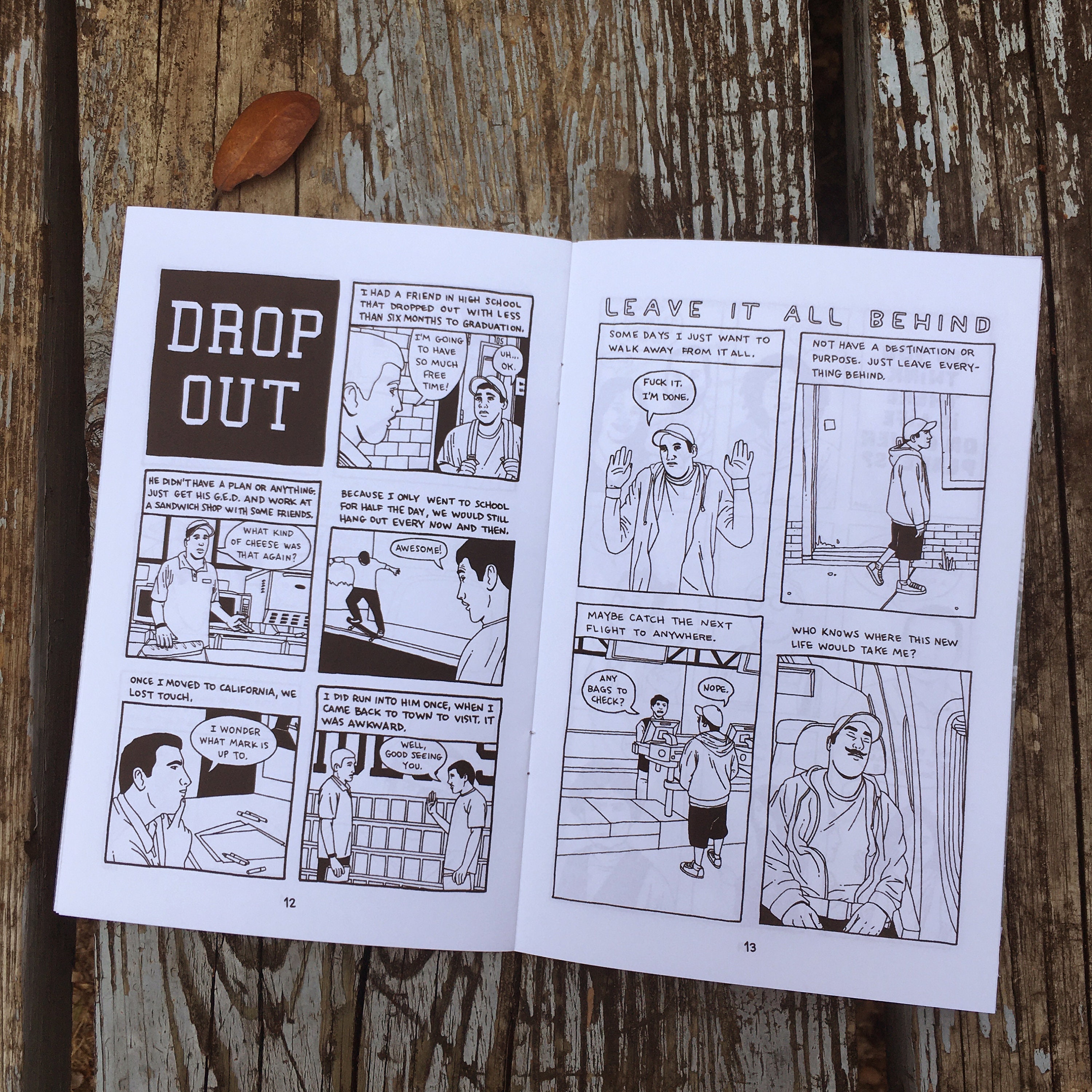 EXIT Issue #1 - Mini-comic / Illustration Zine by Nathan Lumm - Etsy