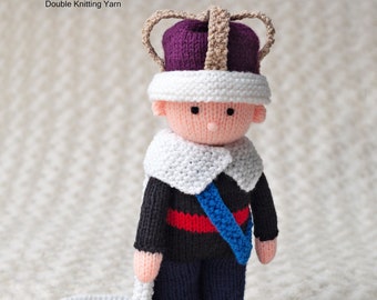 KNITTING PATTERN King Charles III Inspired Choc Orange Cover - Etsy UK