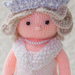 Doll Princess, Queen KNITTING Pattern Intermediate to Advanced - Etsy