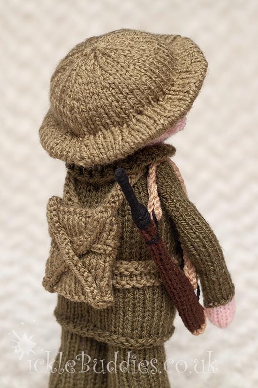 PDF Download - WWII British Soldier Knitting Pattern – Military Doll ...