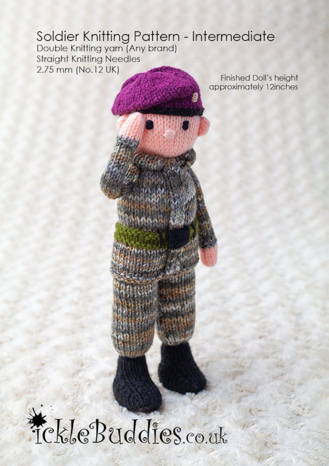 Knitting Pattern For Soldier Doll at Laura Sutter blog
