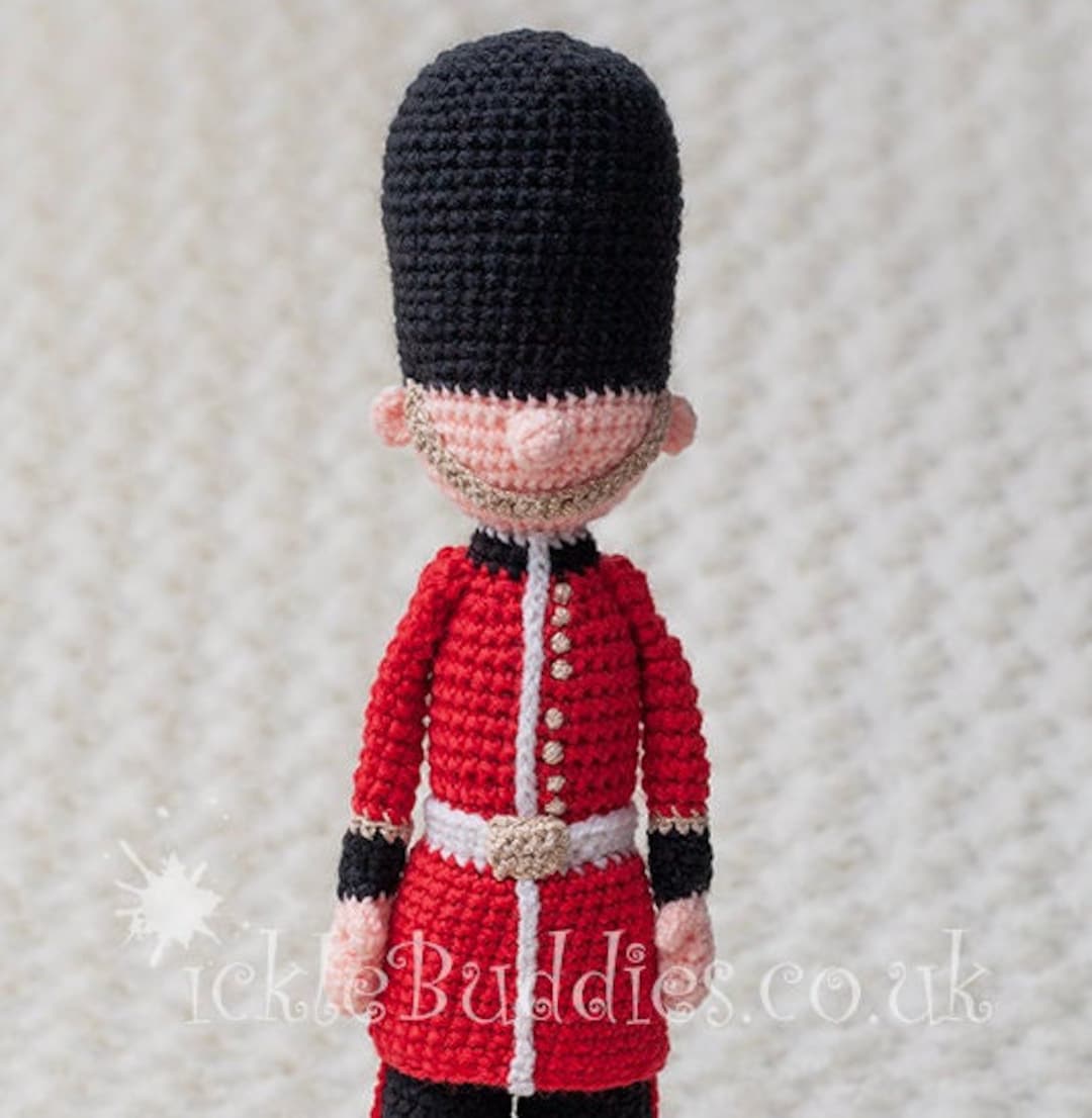 Doll Royal Guard CROCHET Pattern Intermediate to Advanced UK ...