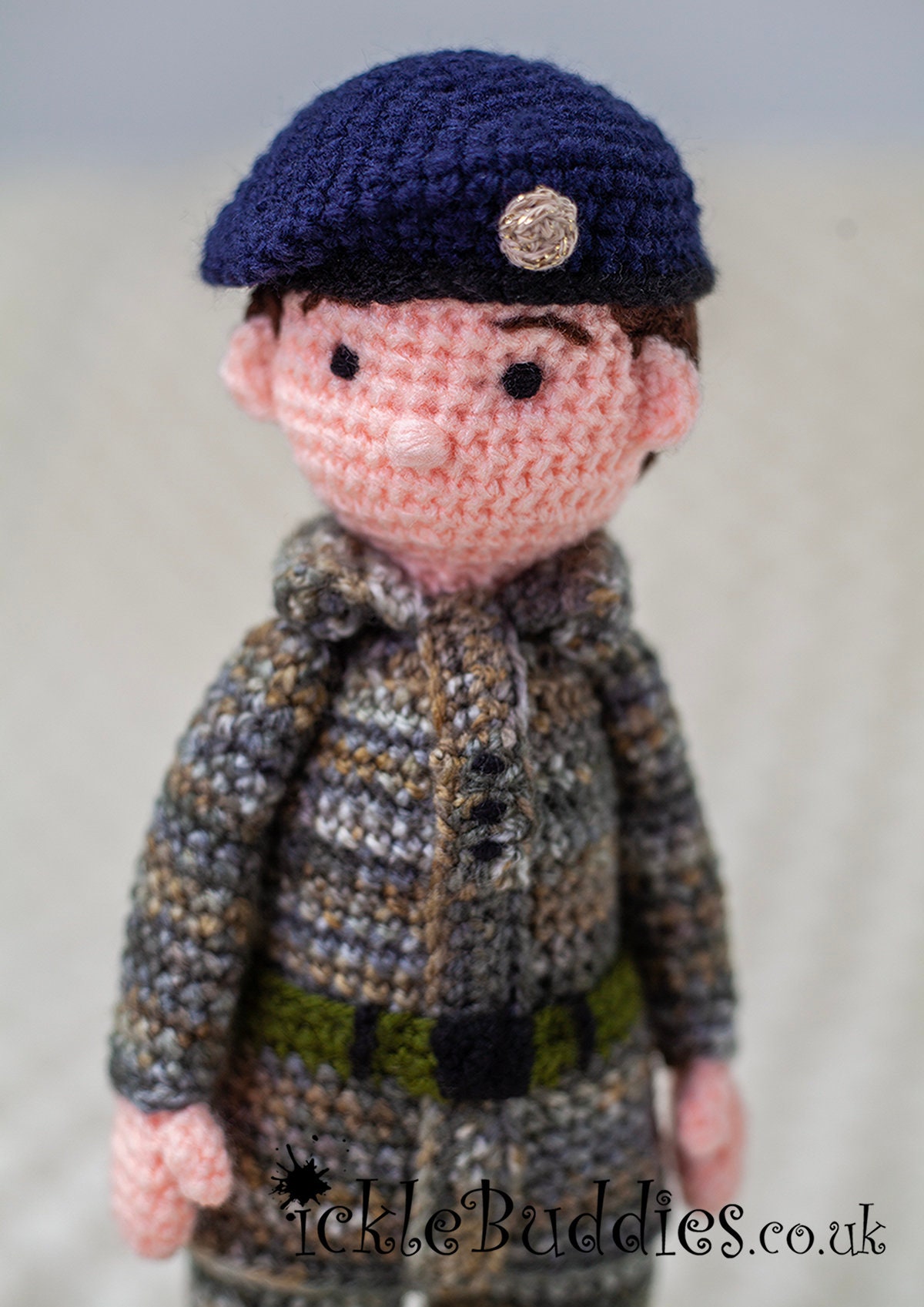 Pdf Digital Download - Doll - Soldier in Camouflage CROCHET Pattern ...