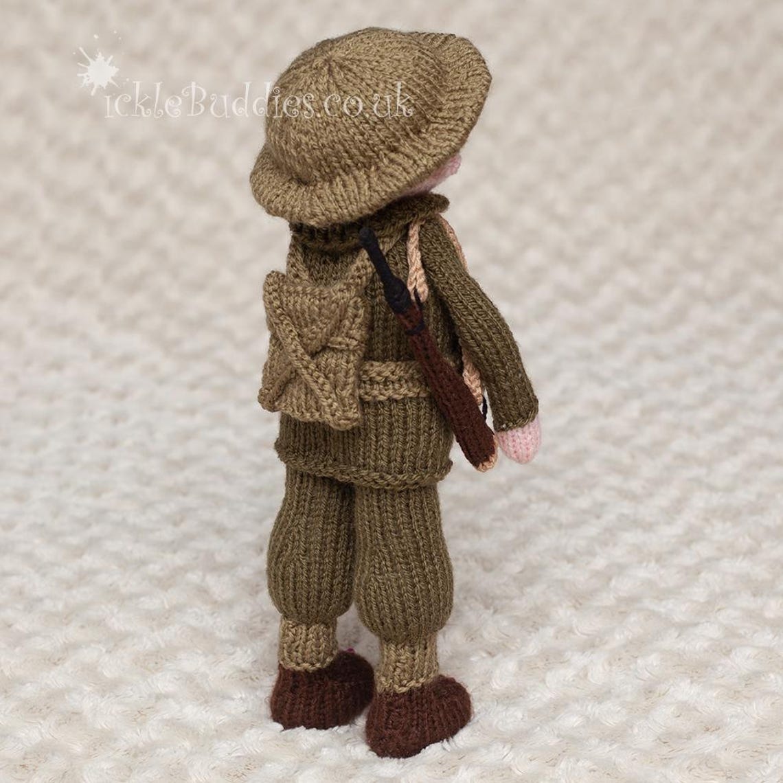 PDF Download - WWII British Soldier Knitting Pattern – Military Doll ...