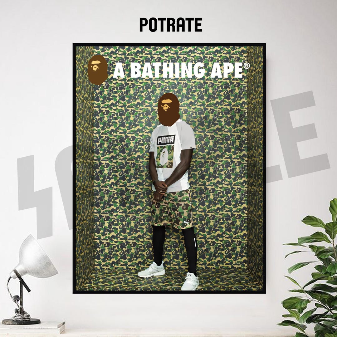 A Bathing Ape Bape Poster - Etsy