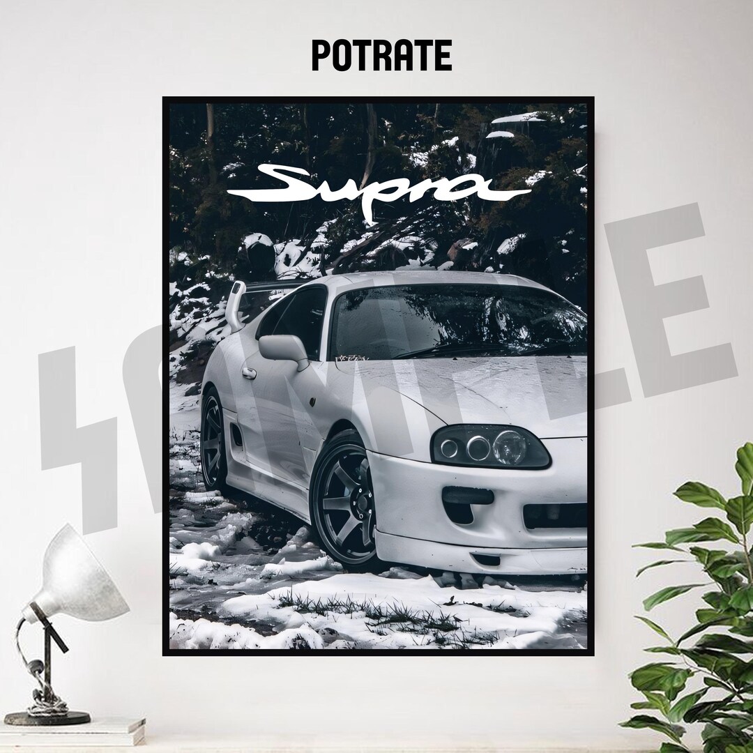 Toyota Supra MK4 Poster JDM - Etsy