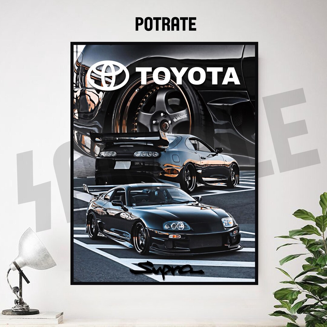 Toyota Supra MK4 Poster JDM - Etsy