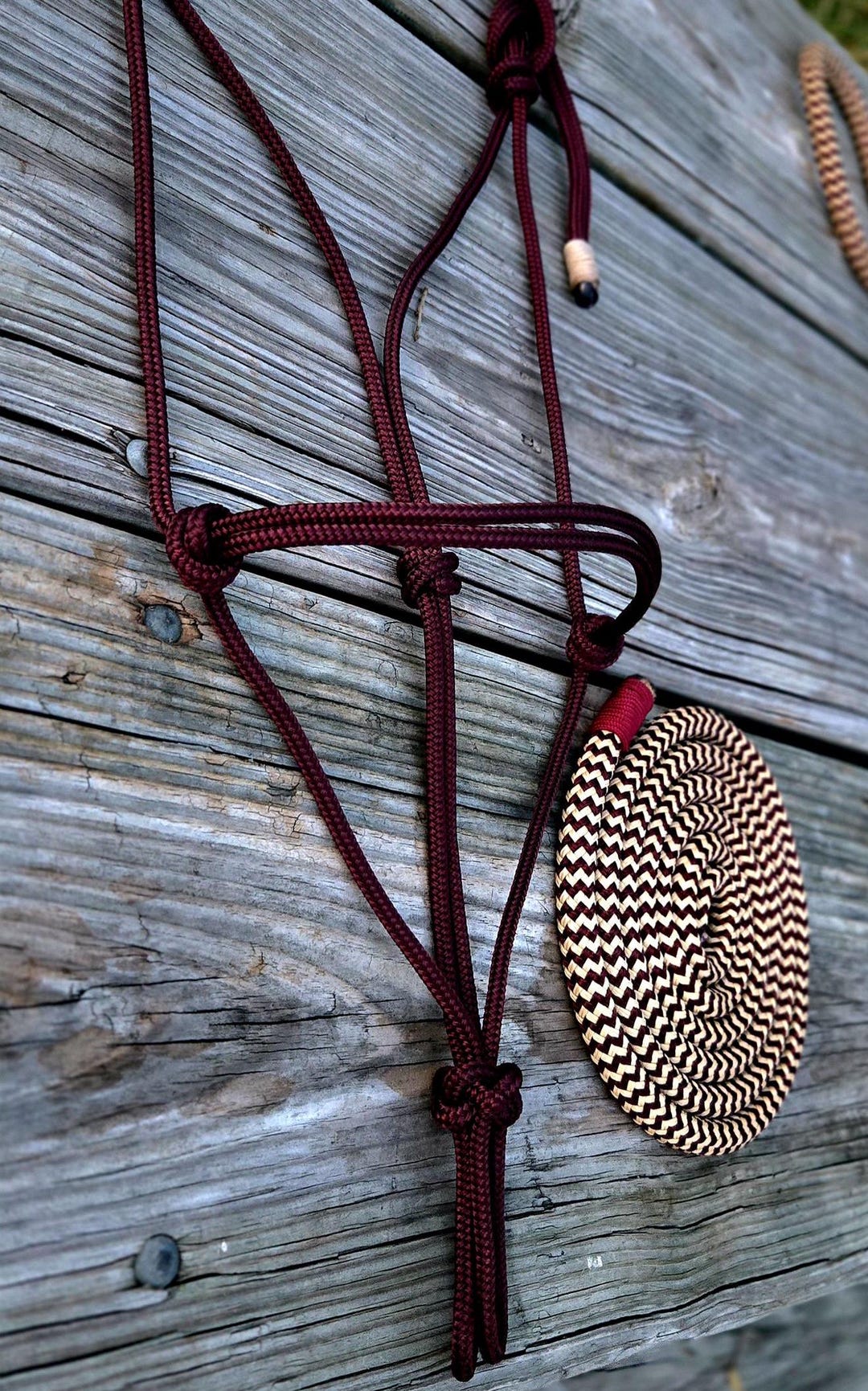 Yacht Rope Horse Halter, Rope Halter, Custom Handmade Rope Halter ...