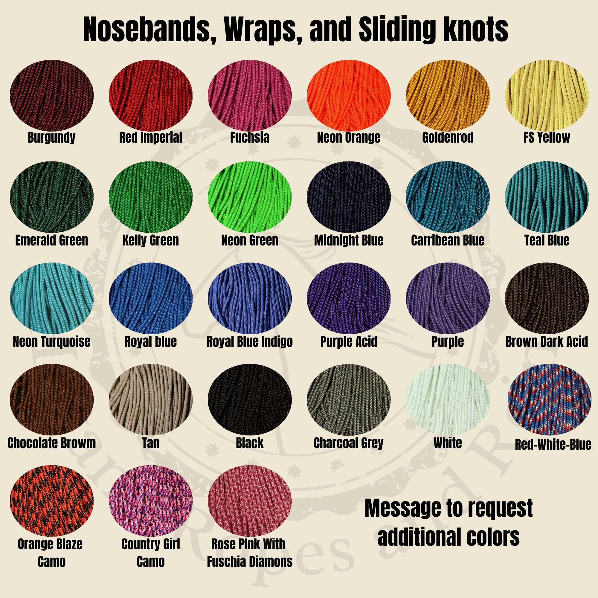 Custom Horse Neck Rope/cordeo, Liberty Rope, Yacht Rope Neck Rope, Neck ...