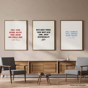 Walt Disney "first, Think. Second, Believe. Third, Dream. and Finally ...
