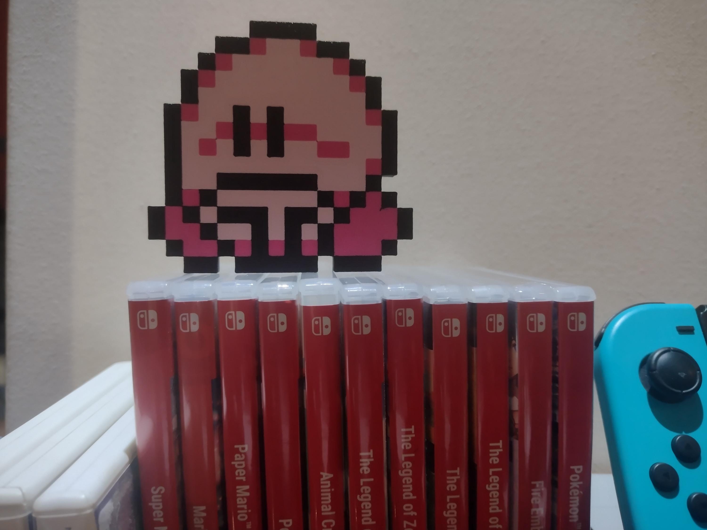 Kirby's Adventure NES Inspired Sprites Shelf or Desk Buddy, Game Room ...