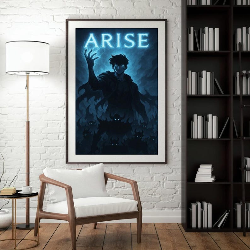 SL Arise Parody Png| Anime Poster| Solo Leveling| Aura Poster| Anime ...