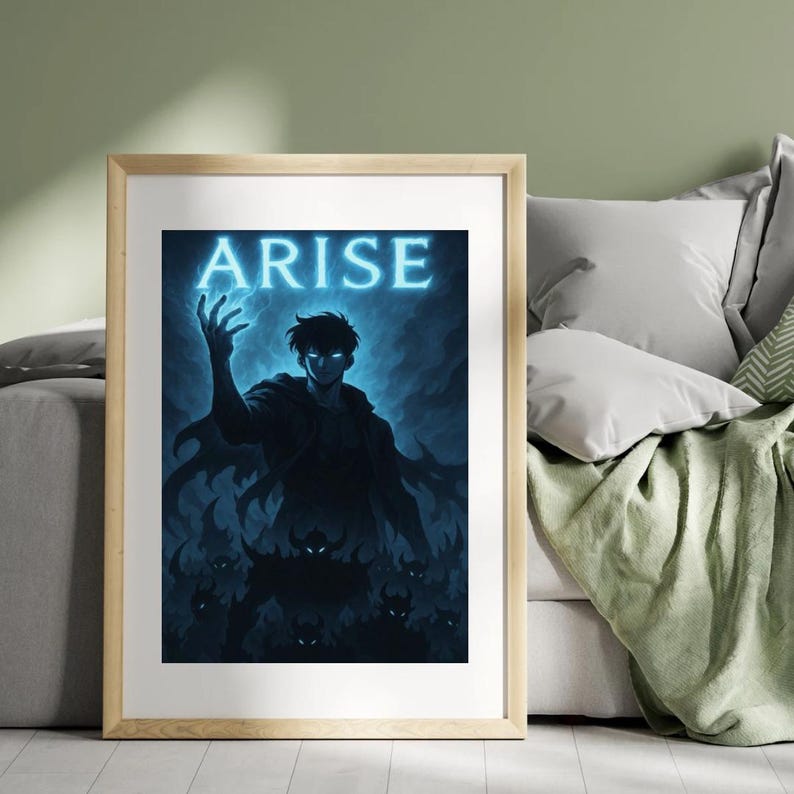 SL Arise Parody Png| Anime Poster| Solo Leveling| Aura Poster| Anime ...
