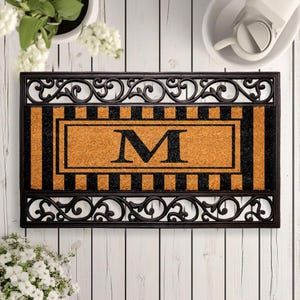 Interchangeable Welcome Mat, Outdoor Doormat With Swappable Inserts for ...