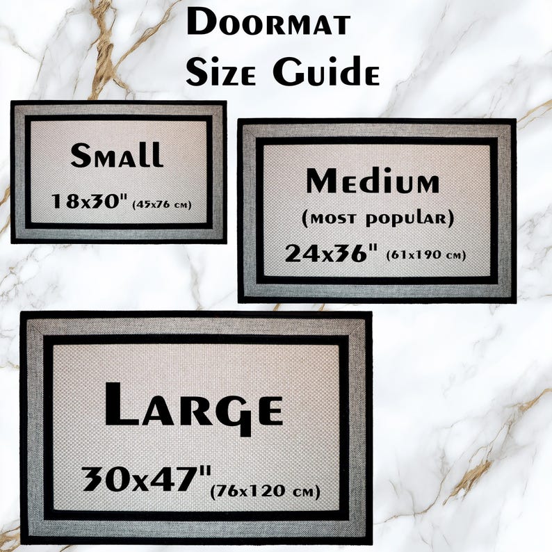 Black and White Daisy Welcome Mat, Wildflower Garden Doormat, Elegant ...
