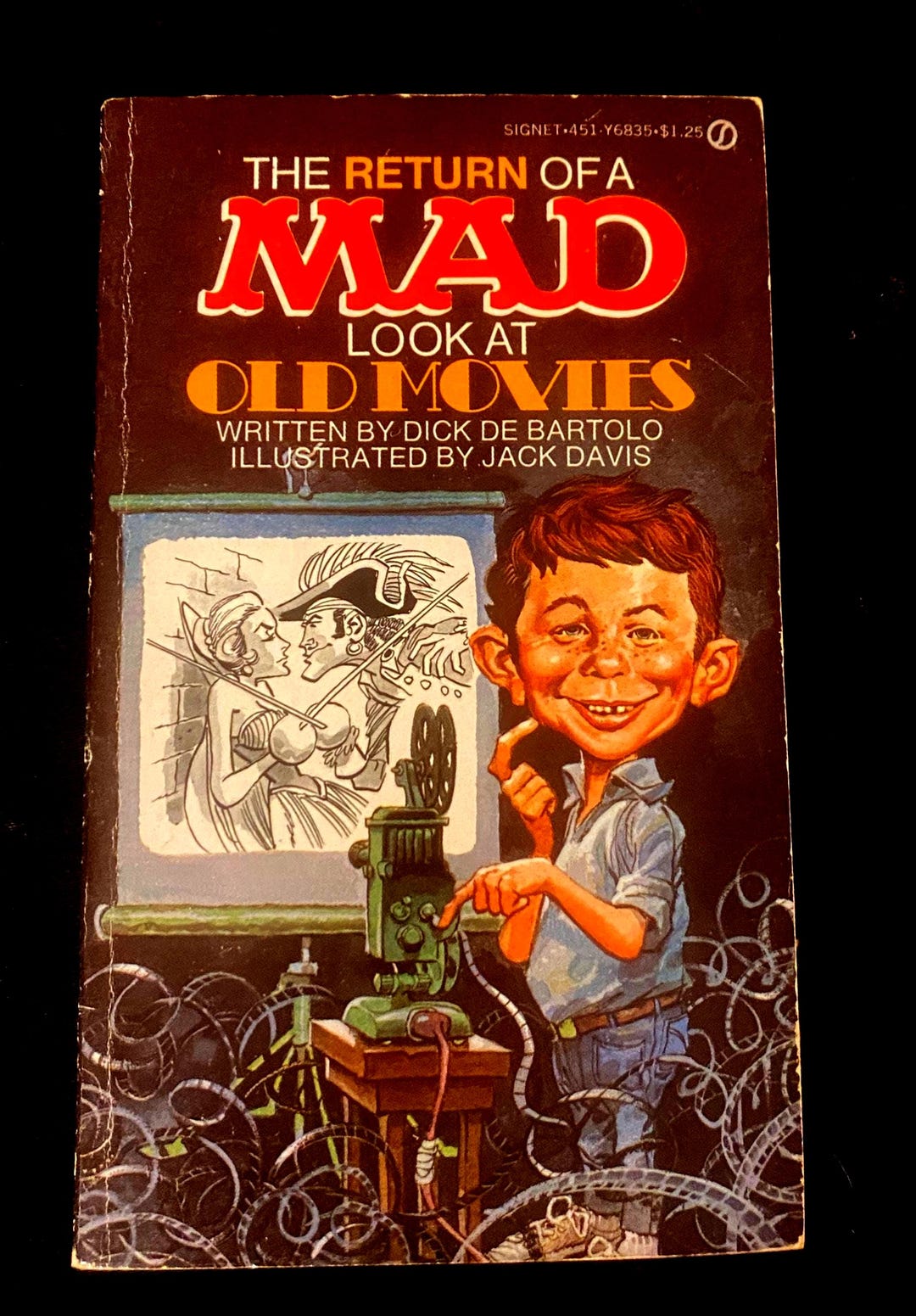 1970 Mad Magazine Paperback: Return of a Mad Look at Old Movies, 1st ...