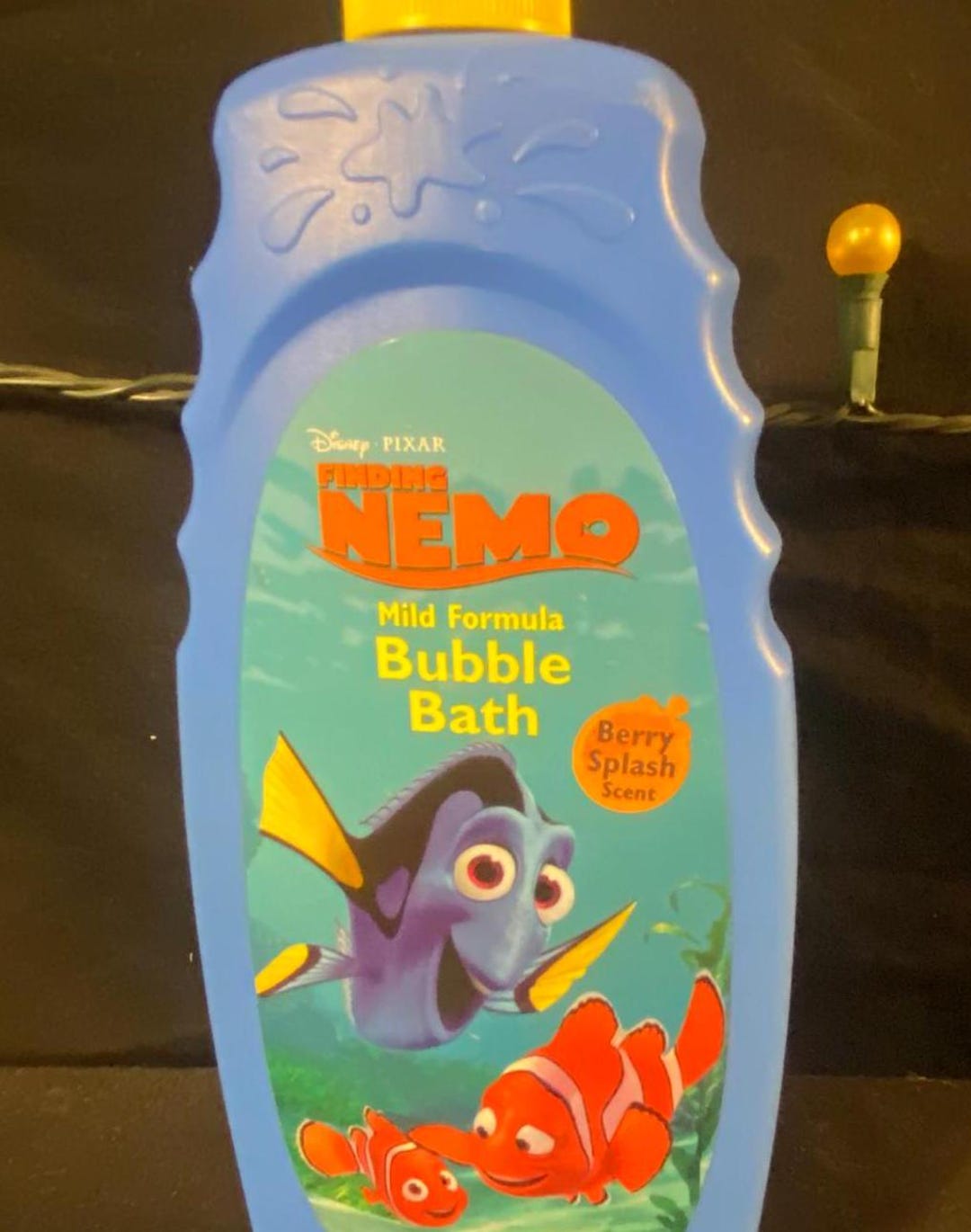 Vintage Disney Finding Nemo Bubble Bath Mild Formula Berry Splash 16 Oz ...