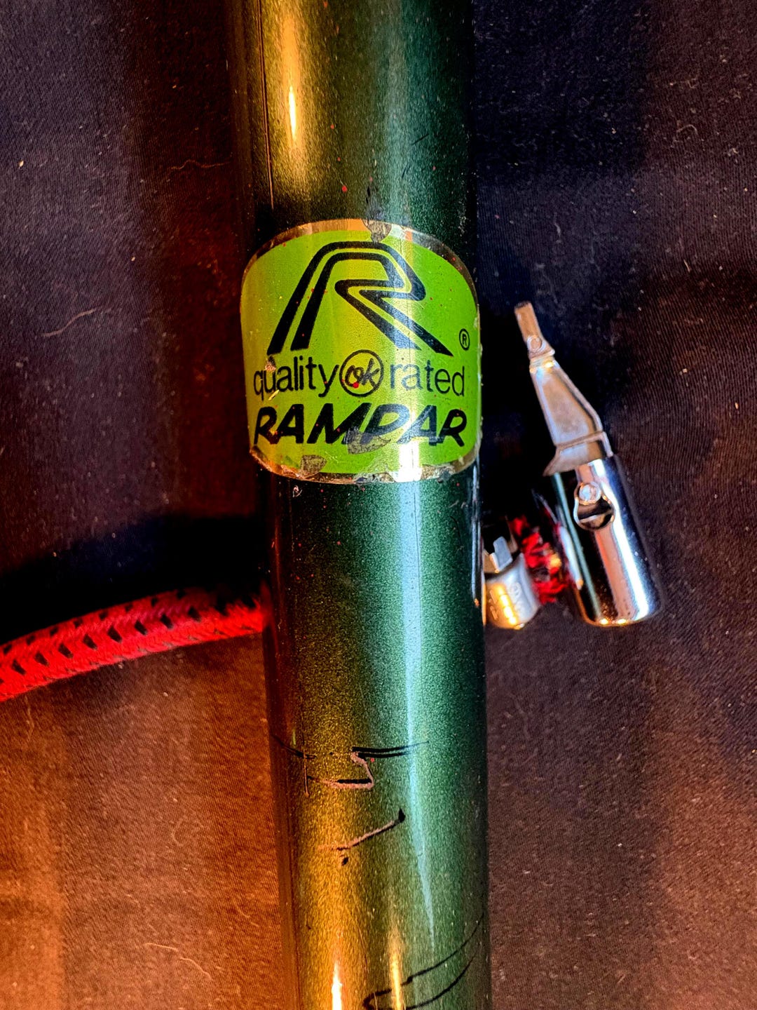 Vintage Rampar Meidai MDI Bicycle Floor High Pressure Air Hand Pump ...