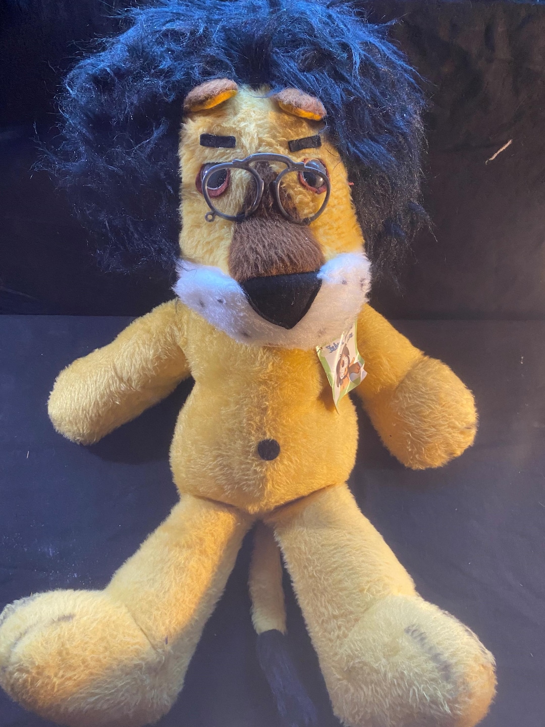 Vintage 1971 HUBERT THE LION Harris Bank Trust 26 Stuffed Toy W ...