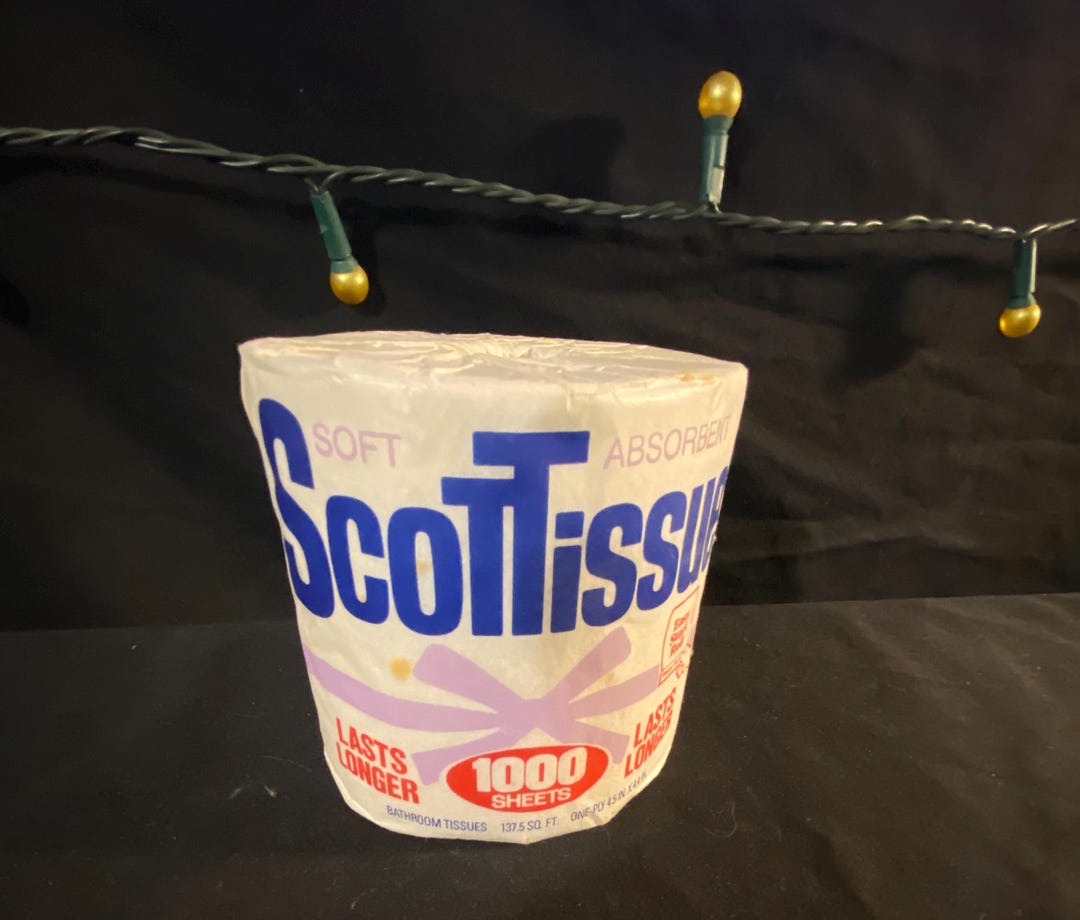 Vintage 1978 Scot Tissue Toilet Paper Unopened New in Package ...