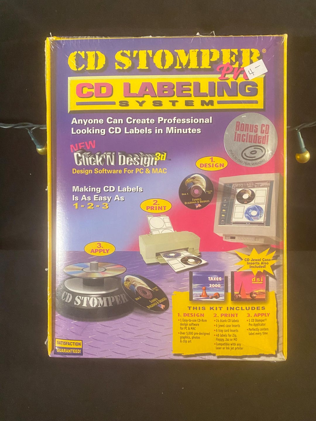 Vintage 2003 CD Stomper Pro CD Labeling System New Factory Sealed - Etsy