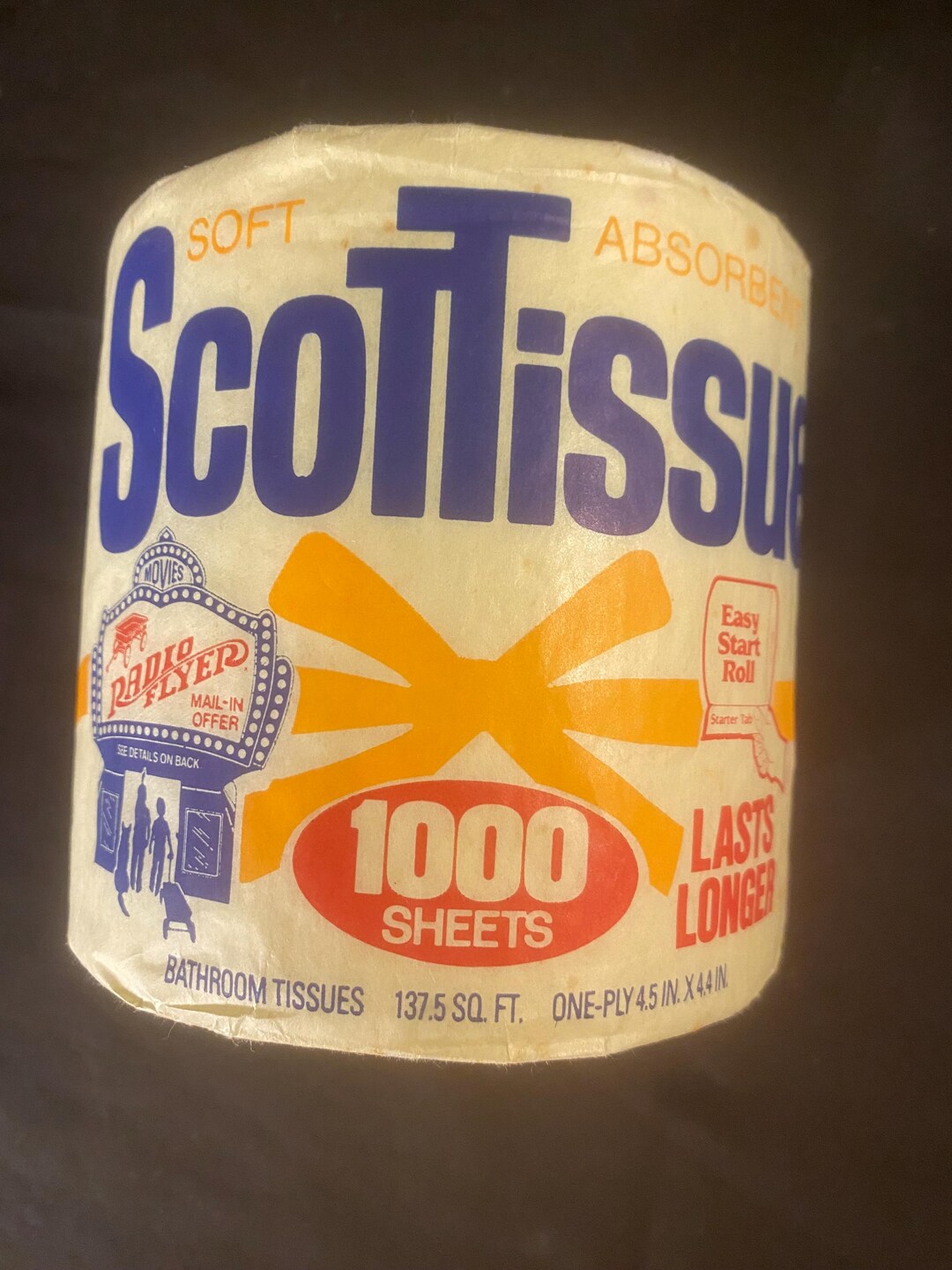 Vintage 1991 Scot Tissue Radio Flyer Toilet Paper Unopened New in ...