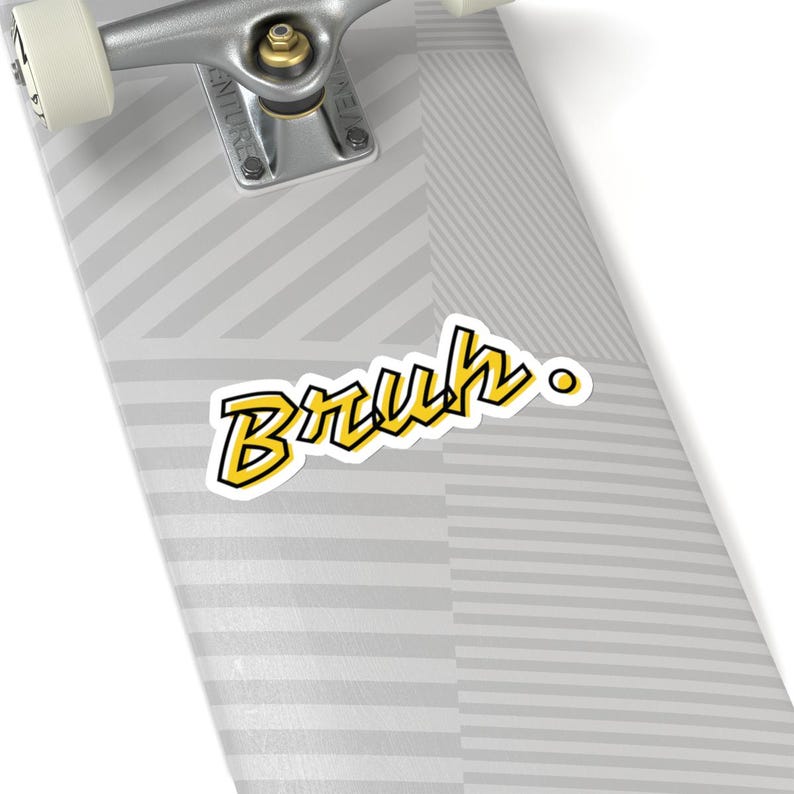 Bruh Bruh Sticker Gen Z Gen Alpha Kiss-cut Stickers Trendy Laptop Decal ...