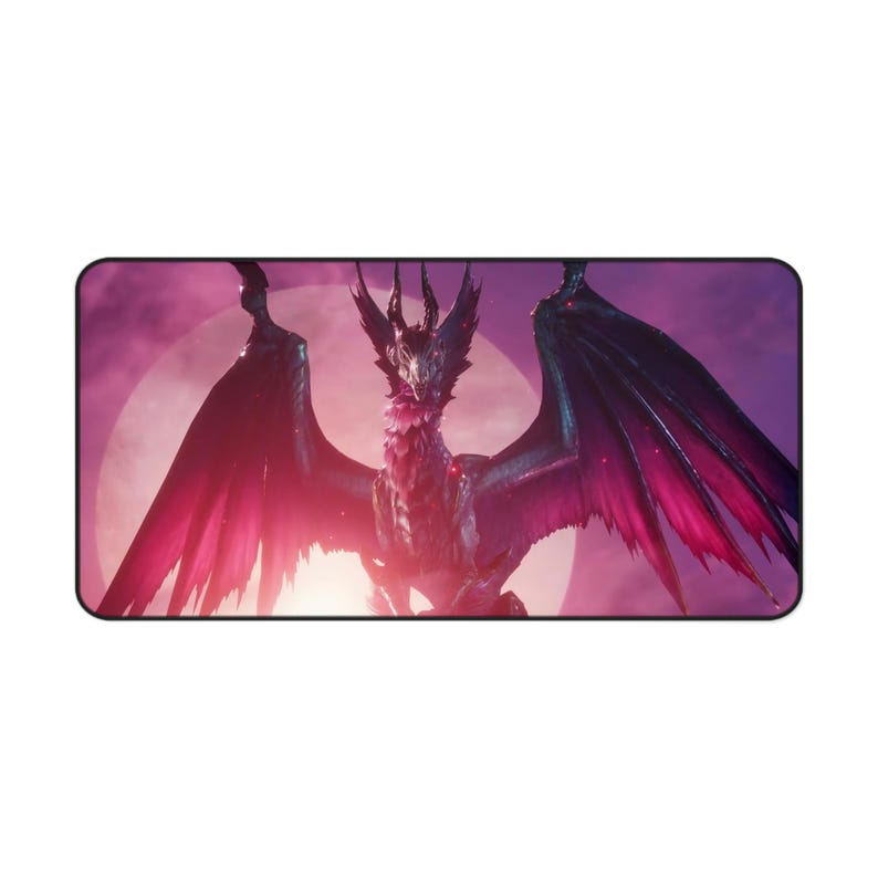 MONSTER HUNTER - Gaming Desk Mat | MALZENO | 31.5 X 15.5 in / 80 X 40 ...