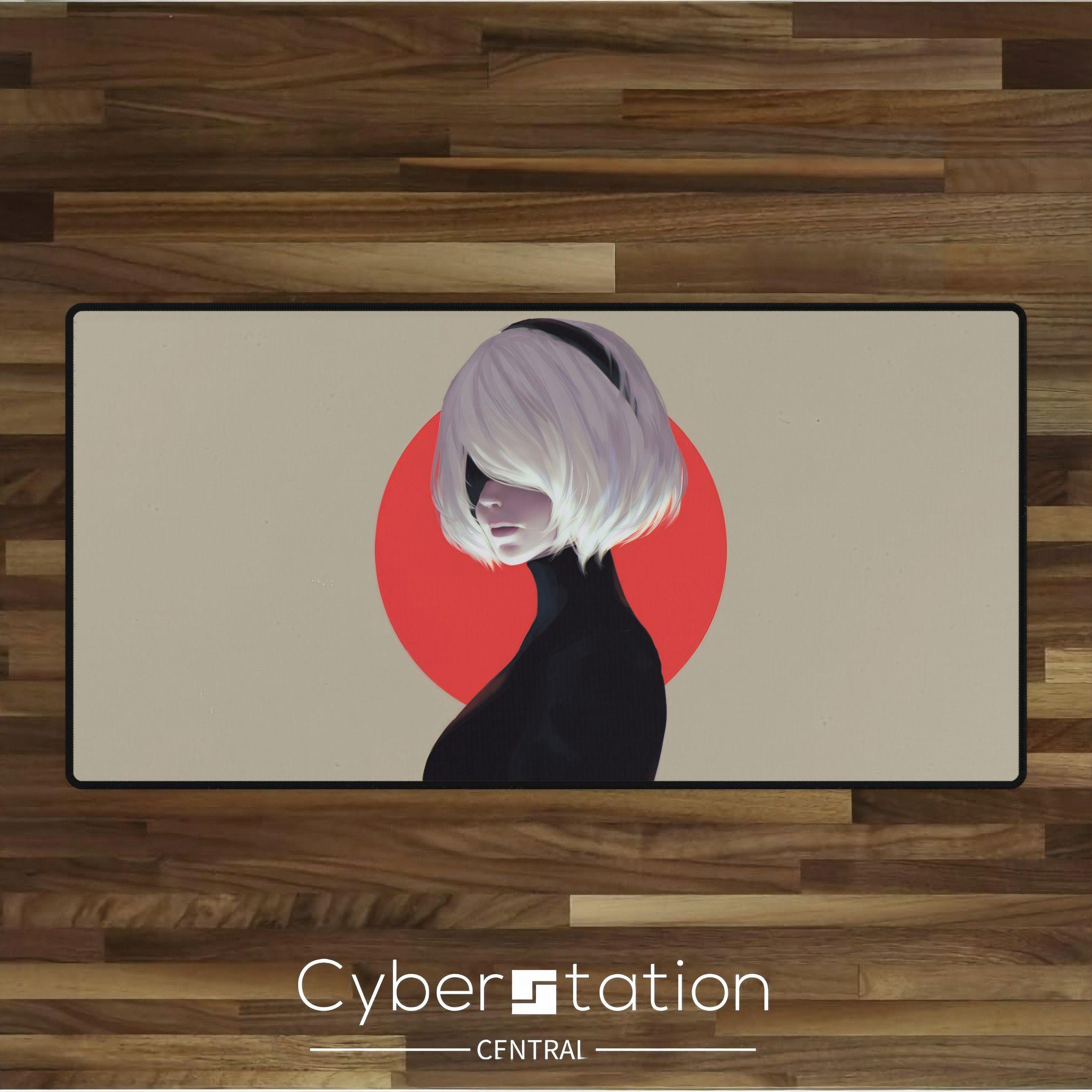 Nier: Automata 2B | XL Gaming Mouse Pad – 40x80cm Desk Mat |yorha No.2 ...