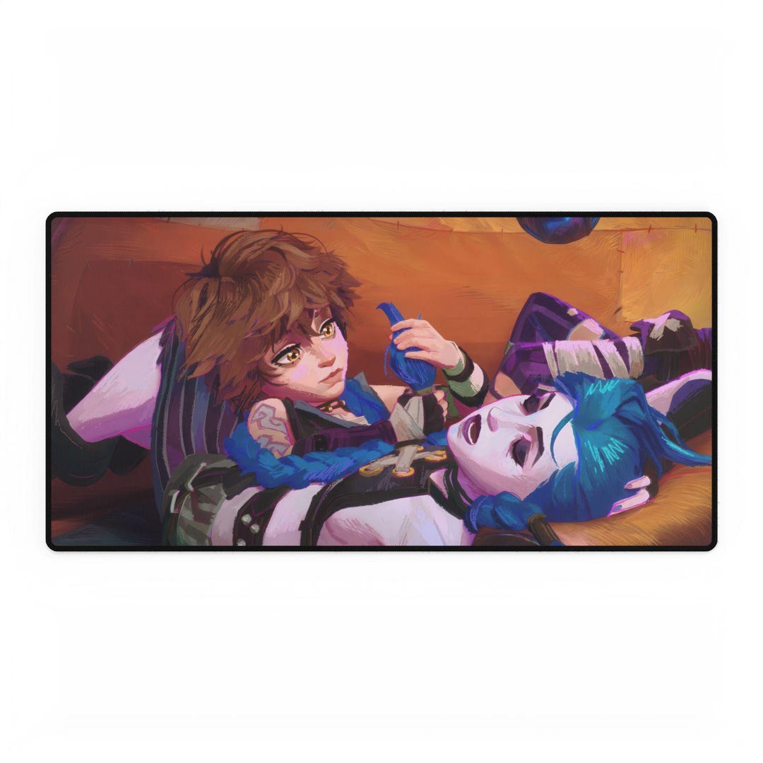 ARCANE Gaming Desk Mat ISHA JINX 31.5 X 15.5 in / 80 X 40 Cm Good Times ...