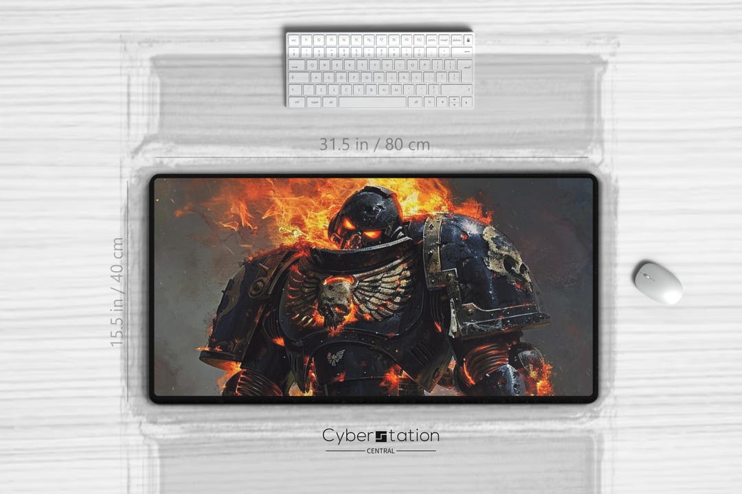 WARHAMMER - Gaming Desk Mat | Legion of the Damned - Imperium | 31.5 X ...