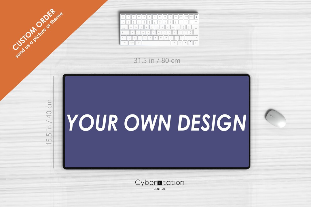 CUSTOM DESIGN - Make Your Own Personalized Desk Mat /playmat / Mousepad ...