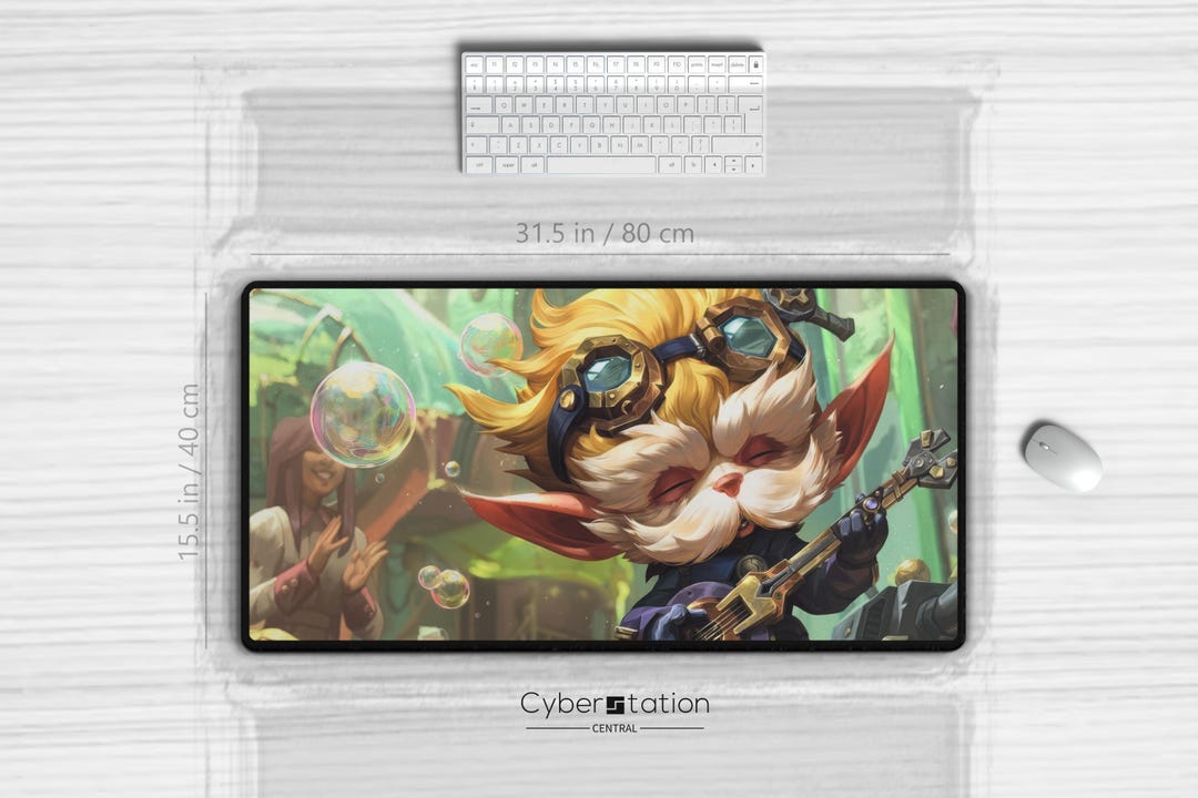 ARCANE - Gaming Desk Mat | HEIMERDINGER | 31.5 X 15.5 in / 80 X 40 Cm ...
