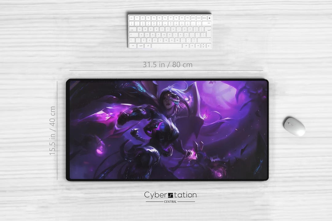 RIFTBOUND - League of Legends | Corrupted KAI'SA | Gaming Desk Mat | 2 ...