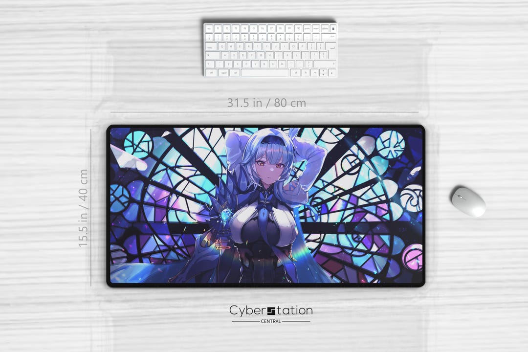 GENSHIN IMPACT - Gaming Desk Mat | EULA | 31.5 X 15.5 in / 80 X 40 Cm ...