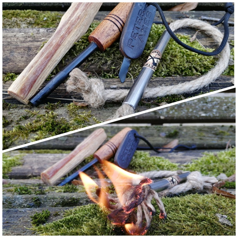 Fire Starter, Survival Kit, Firesteel Set, Custom Fire Starter ...