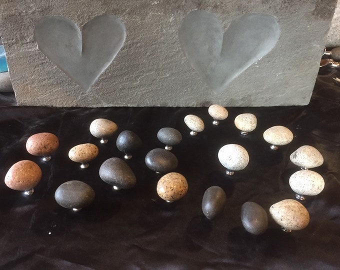 Custom 6 Stone Knobs - Etsy