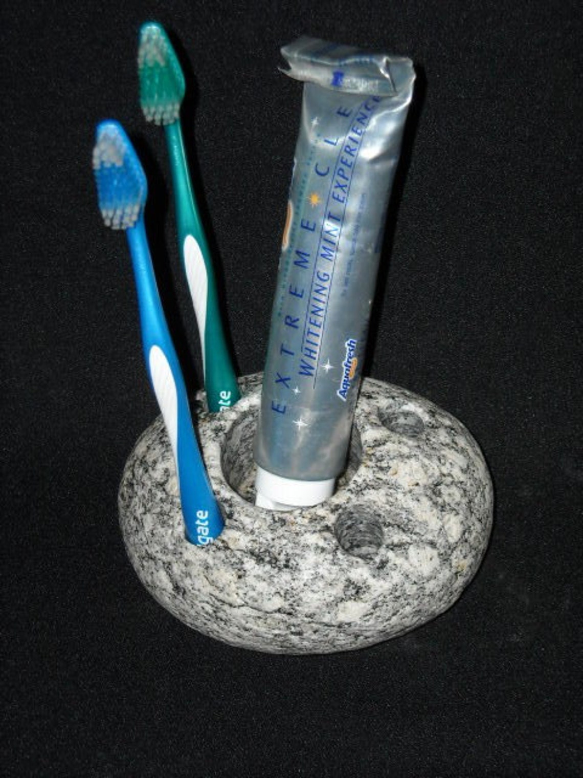 Stone Toothbrush Holder - Etsy