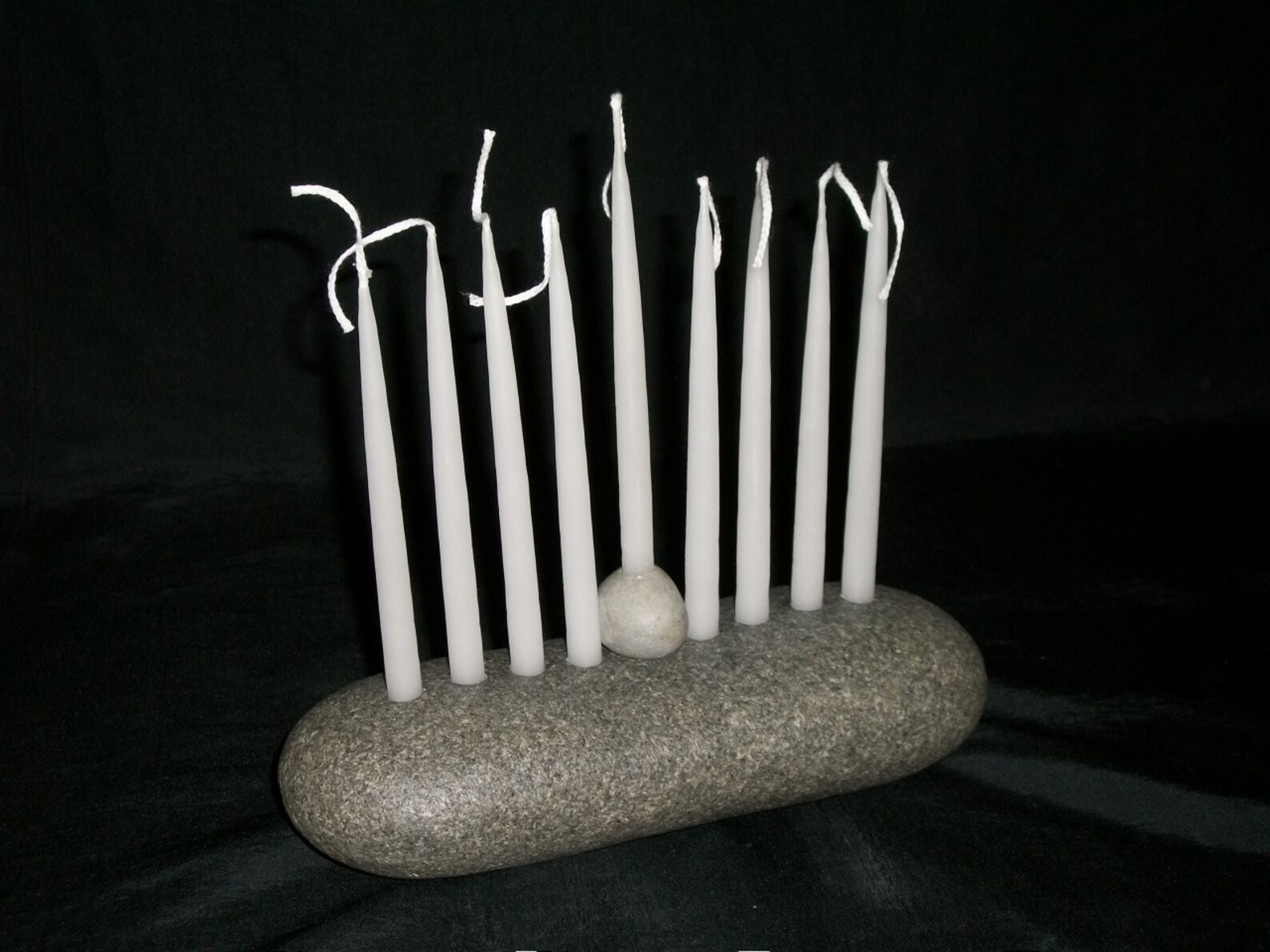 Stone Menorah - Etsy