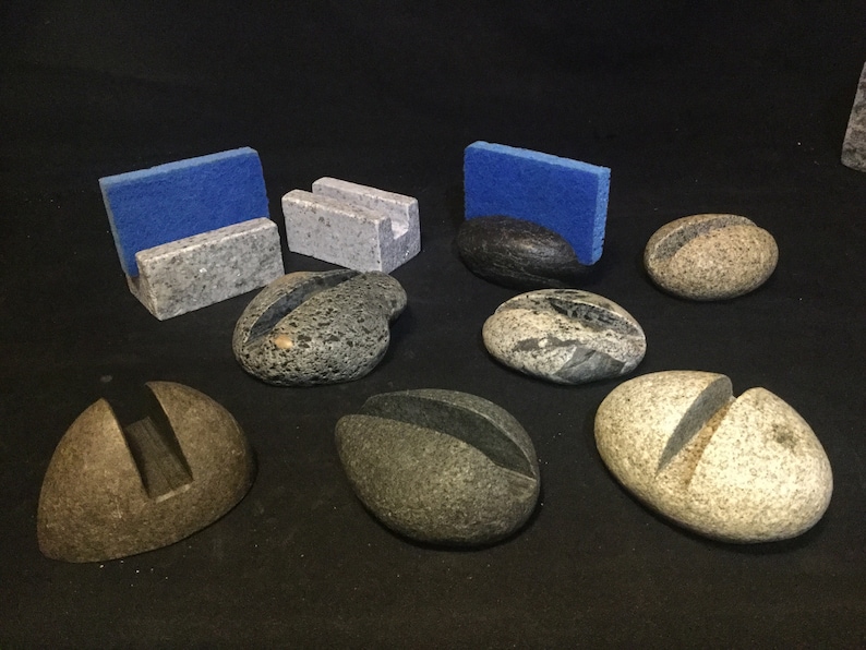 Stone Sponge Holder - Etsy